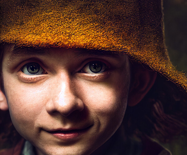 ArtStation - Halfling child inspired by the Hobbits from Lord of the ...