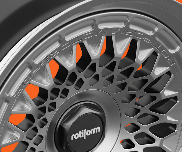 ArtStation - Rotiform LHR-M Rim/Wheel 3D Model | Resources