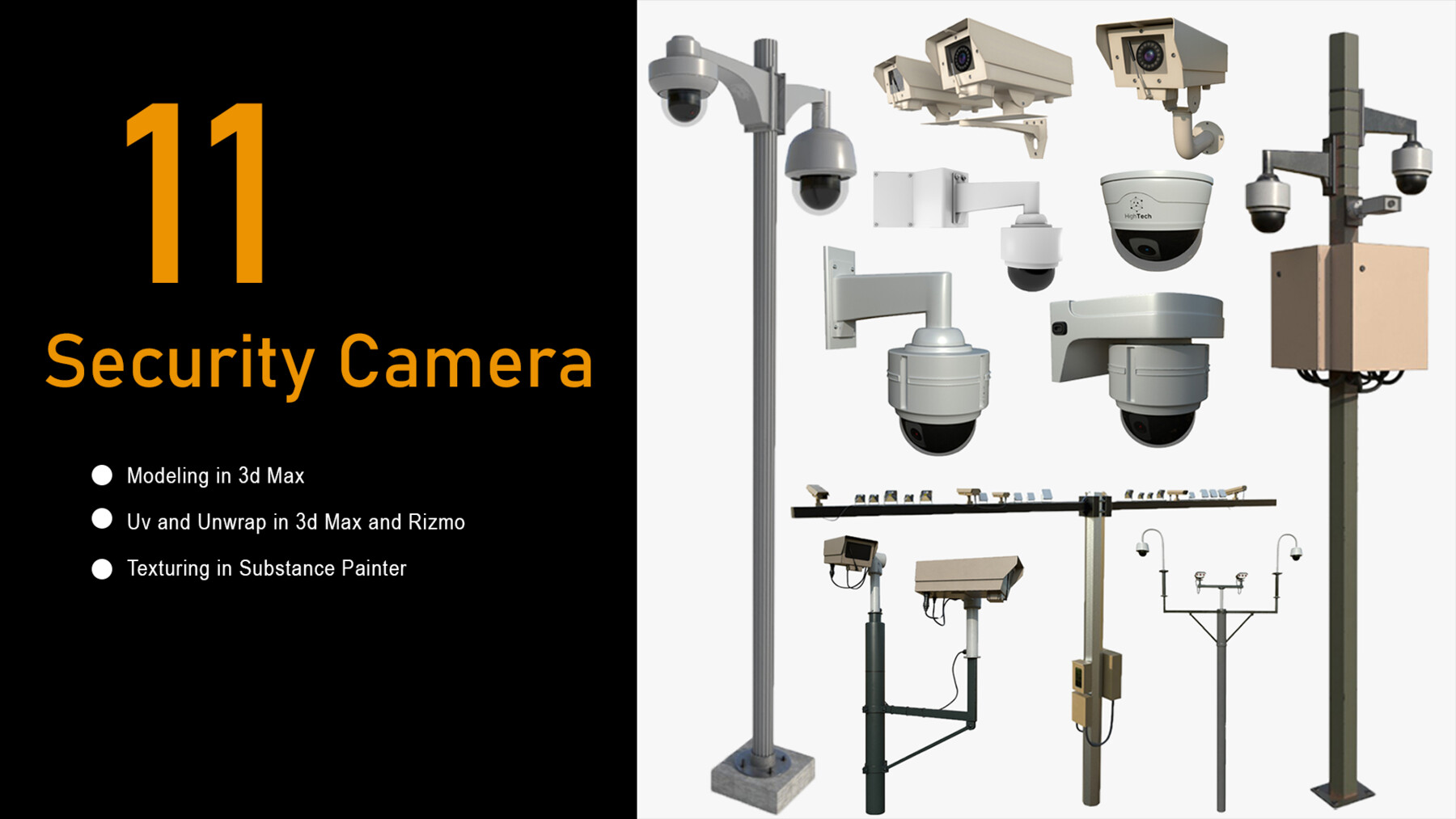 ArtStation - Security Camera-CCTV | Game Assets