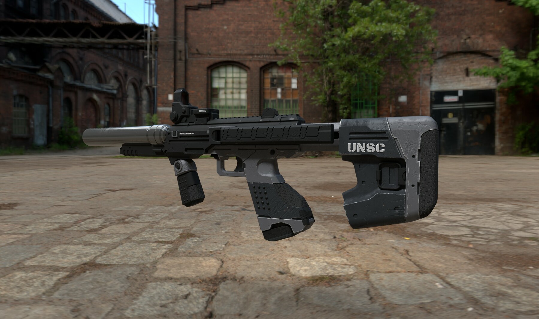 ArtStation - Halo Smg | Game Assets