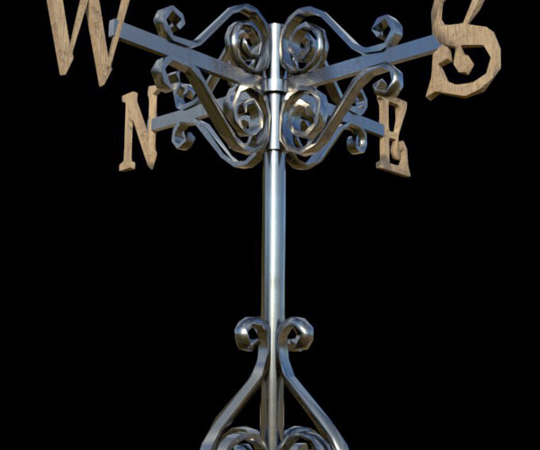 ArtStation - Direction Sign - PBR - Textured | Game Assets