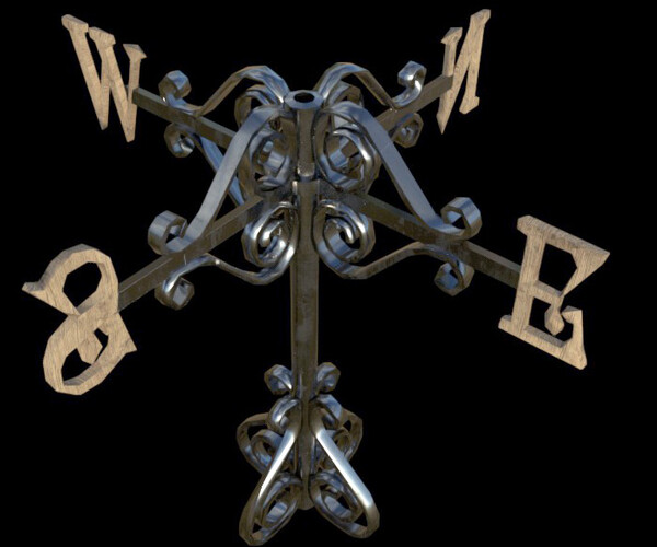 ArtStation - Direction Sign - PBR - Textured | Game Assets