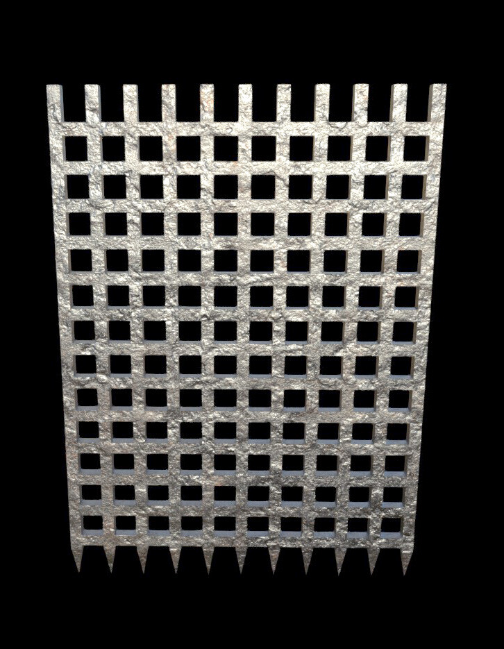 ArtStation - Fort Gate - PBR - Textured | Game Assets