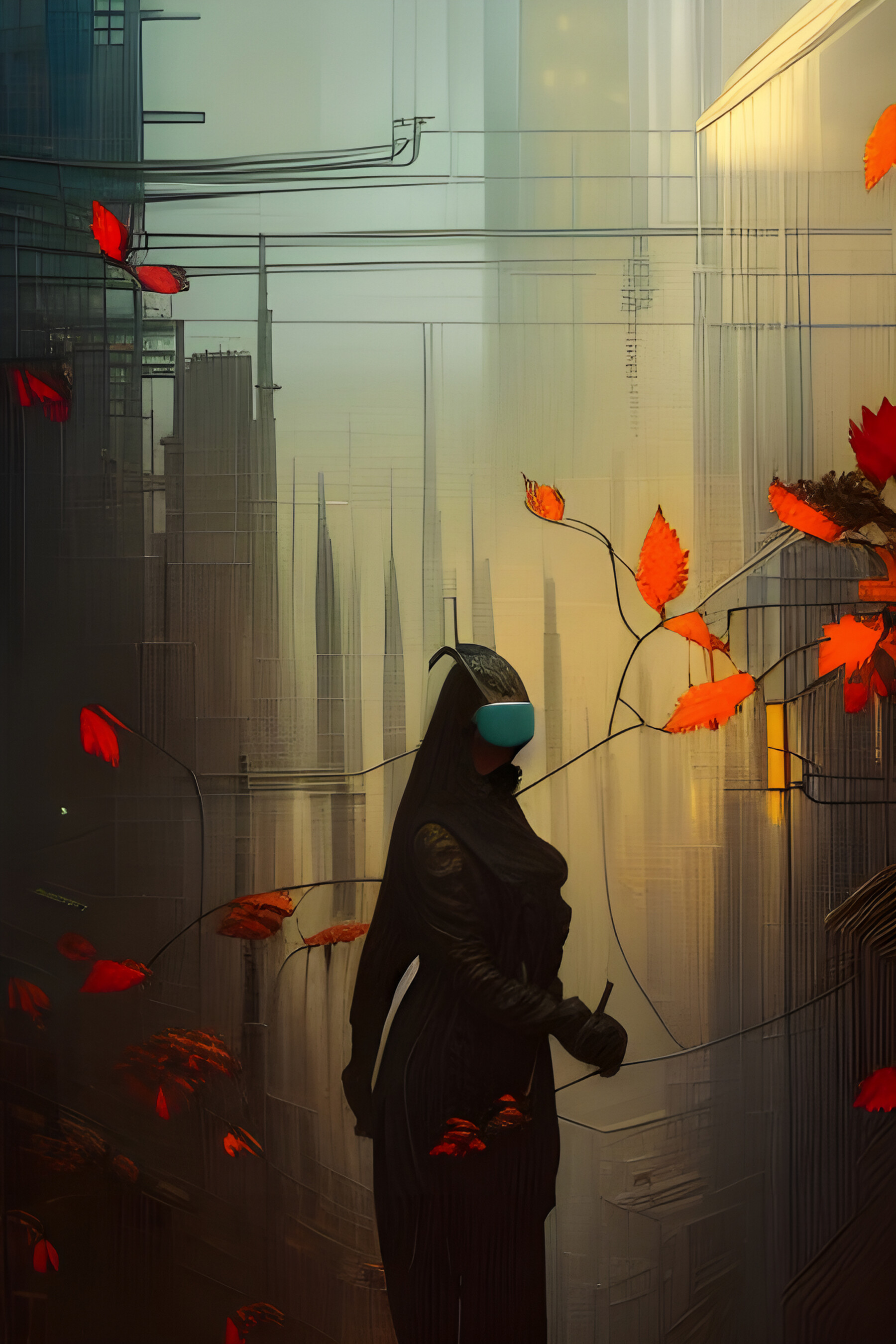 ArtStation - Cyberpunk Autumn | Artworks