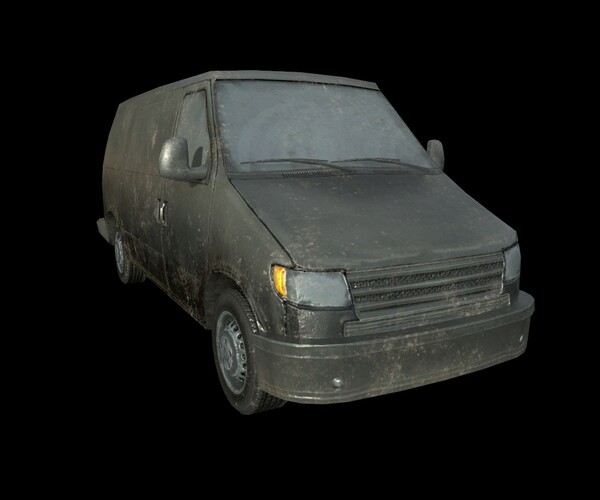 ArtStation - Panel Van - Clean and Dirty 10 Colors - PBR - Textured ...
