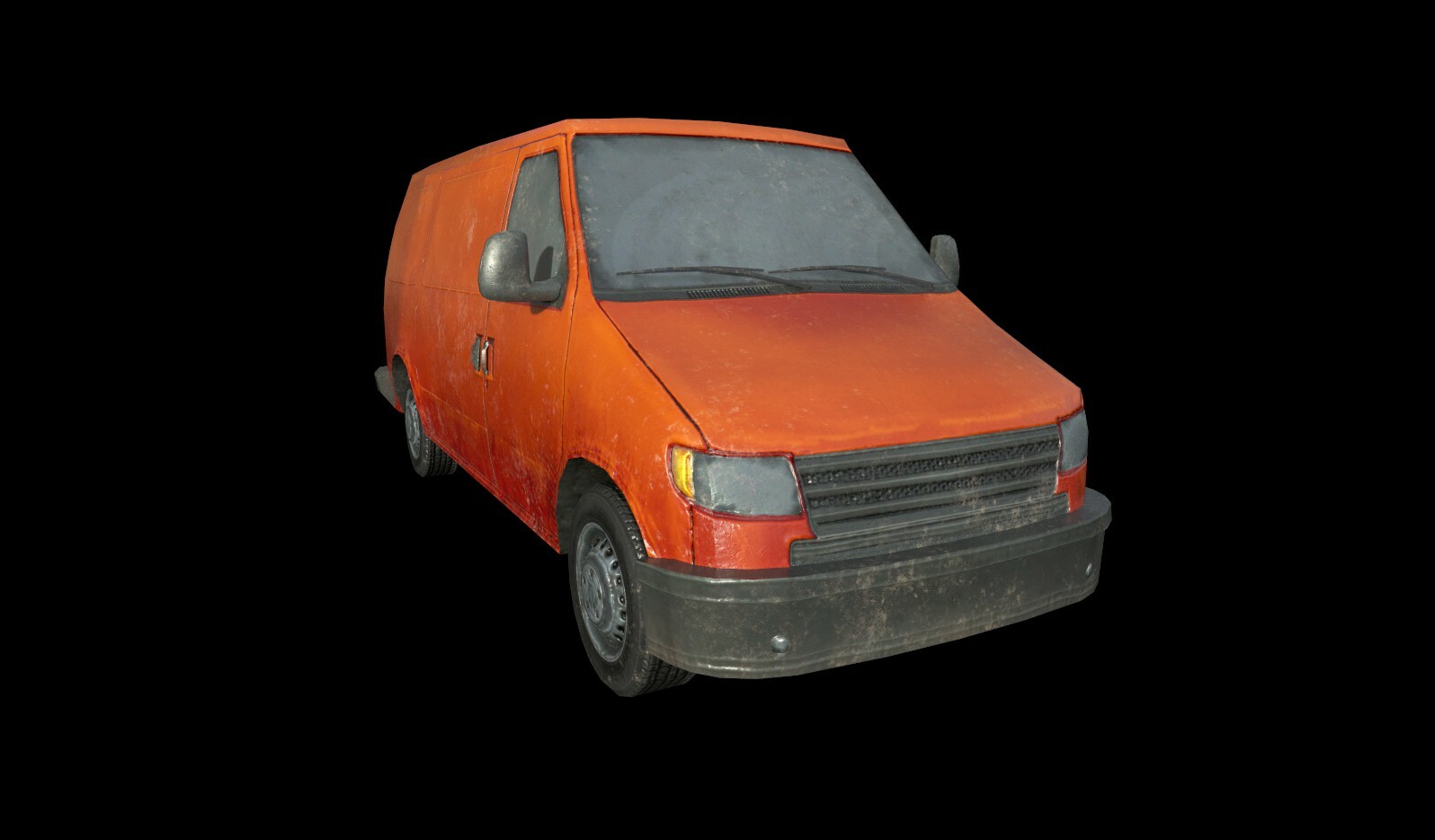 ArtStation - Panel Van - Clean and Dirty 10 Colors - PBR - Textured ...