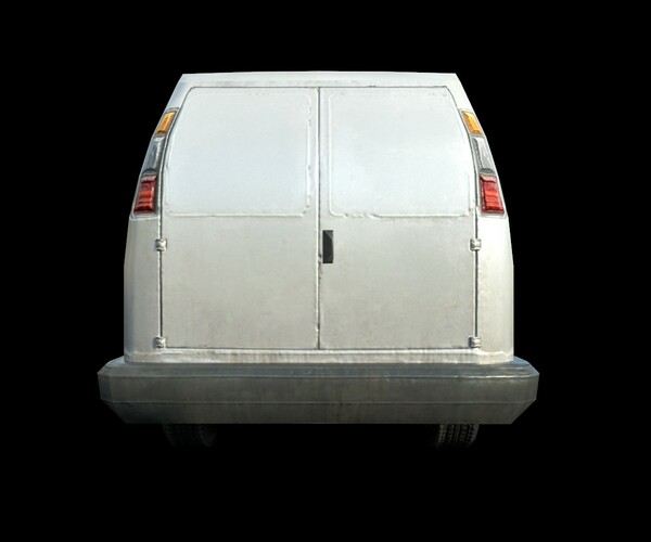 ArtStation - Panel Van - Clean and Dirty 10 Colors - PBR - Textured ...