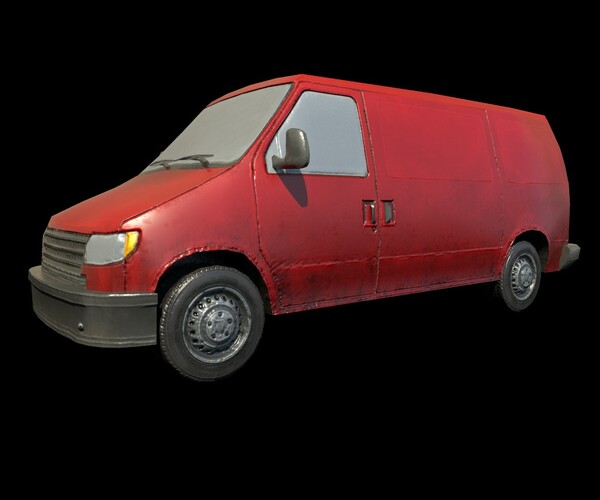 ArtStation - Panel Van - Clean and Dirty 10 Colors - PBR - Textured ...