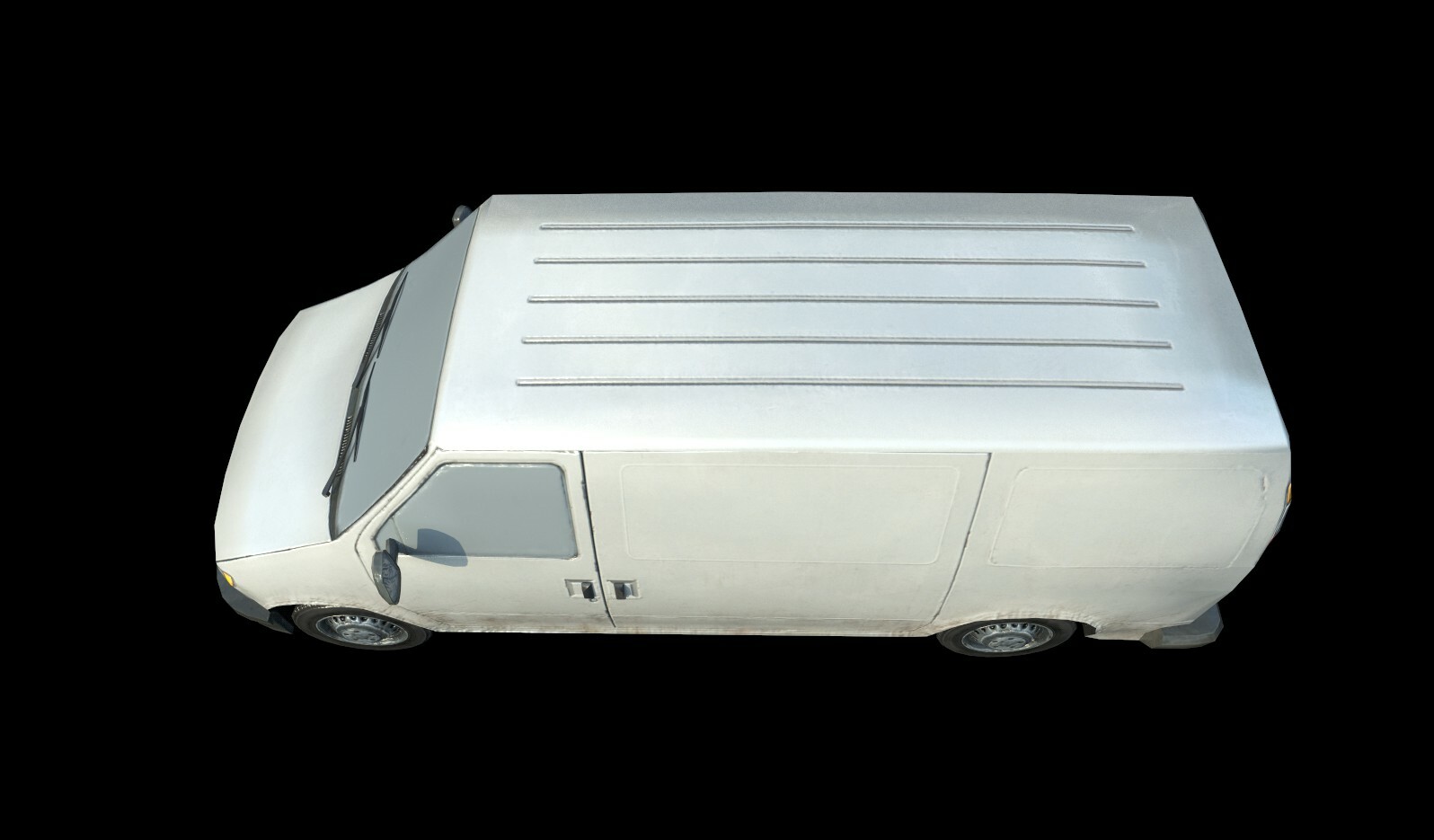 ArtStation - Panel Van - Clean and Dirty 10 Colors - PBR - Textured ...