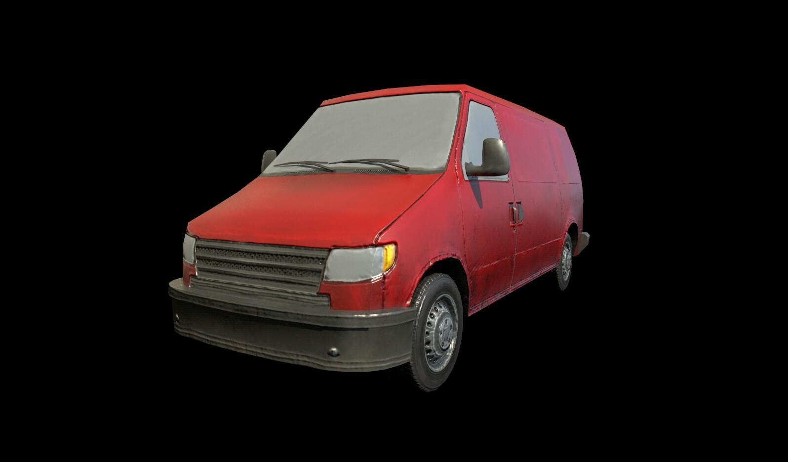 ArtStation - Panel Van - Clean and Dirty 10 Colors - PBR - Textured ...