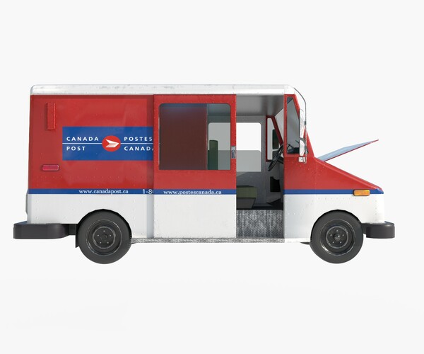 ArtStation - Grumman LLV Canada post | Game Assets