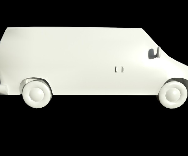 ArtStation - Panel Van | Game Assets