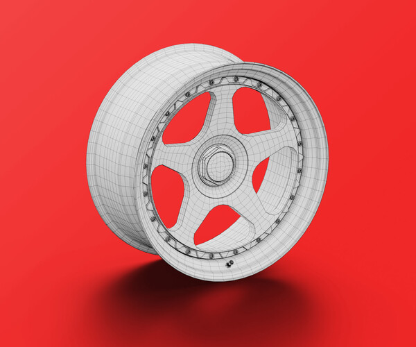 ArtStation - Rotiform ROC Rim/Wheel 3D Model | Resources
