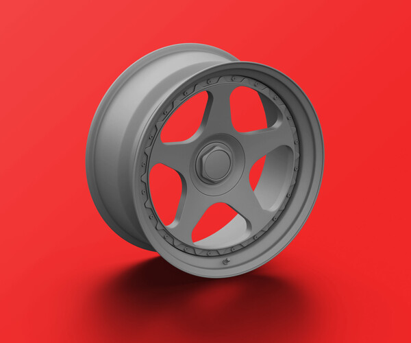 ArtStation - Rotiform ROC Rim/Wheel 3D Model | Resources