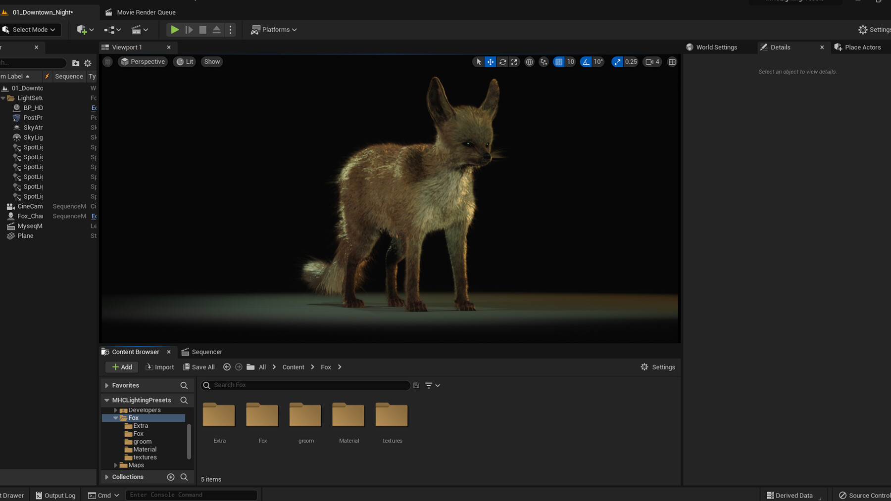 ArtStation - Baby Fox | Game Assets