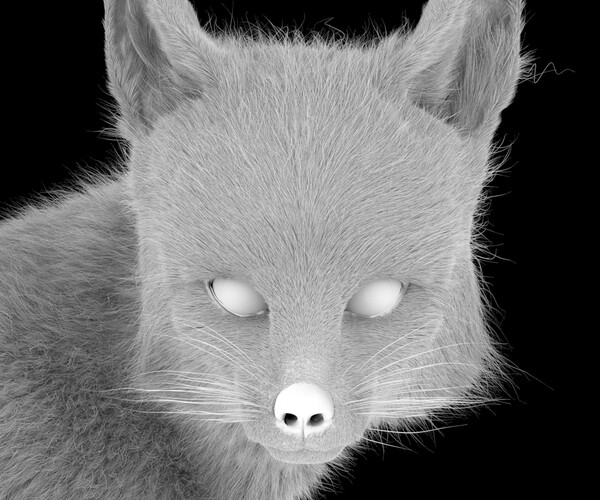 ArtStation - Baby Fox | Game Assets