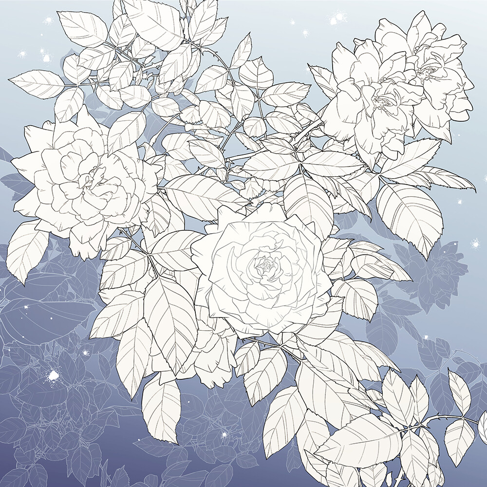 ArtStation - Chica Flower Brushes for ClipStudioPaint/36 PNG images ...