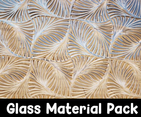Artstation 4k 30 Pcs Pbr Glass Texture Pack Resources