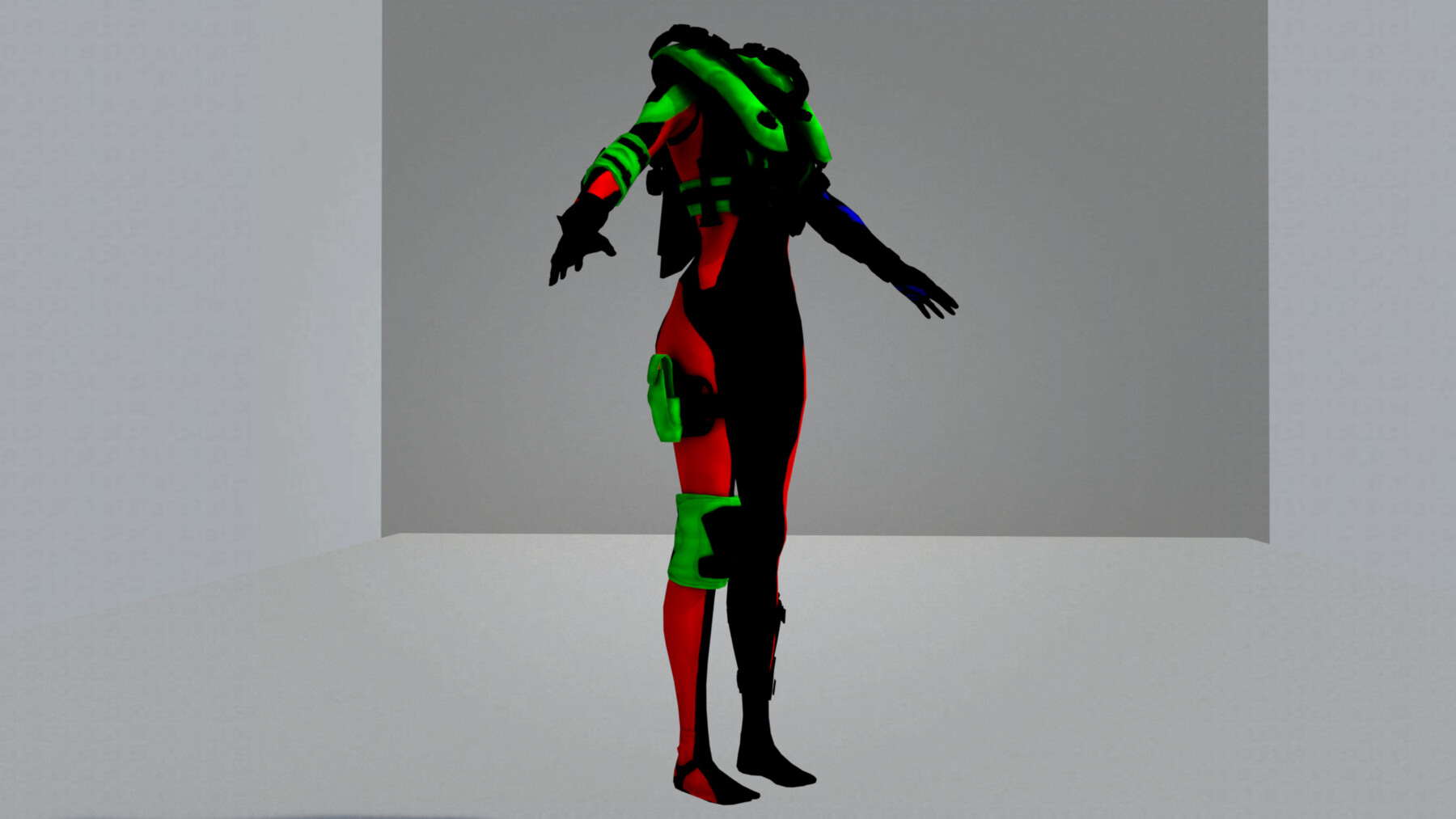 ArtStation - Womens diving suit | Resources