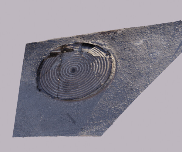 ArtStation - Manhole damage RAW SCAN | Resources
