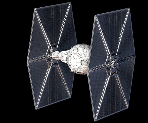 ArtStation - Tie Fighter - Star Wars | Resources