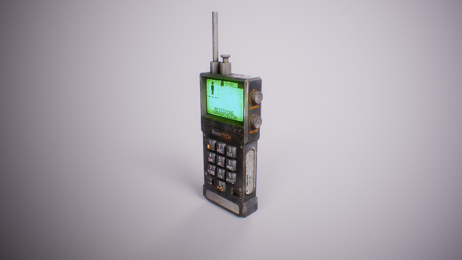 ArtStation - PBR Retro Sci-Fi Communicator | Game Assets