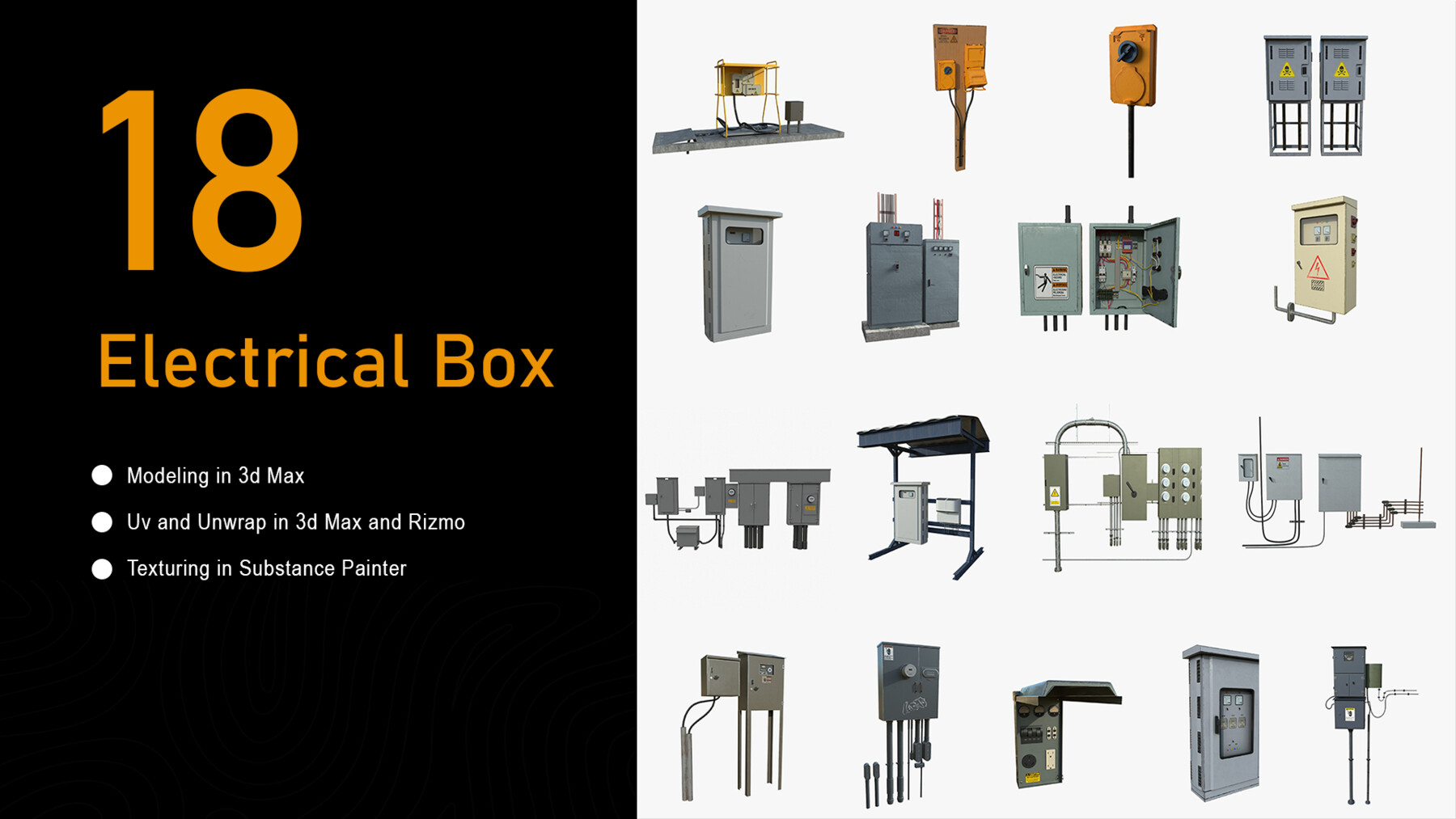 ArtStation - Electric Box | Resources
