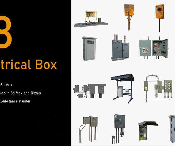 ArtStation - Electric Box | Resources