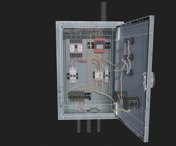 ArtStation - Electric Box | Resources