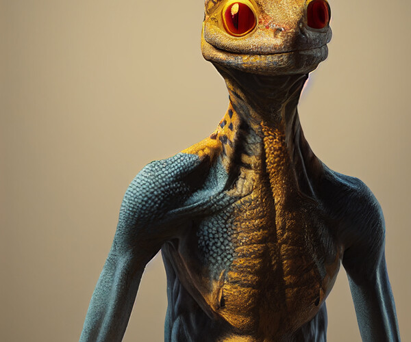 ArtStation - 14 Pack - Fantasy Lizards, Frogs, and Dragons - Free Commercial Usage | Artworks