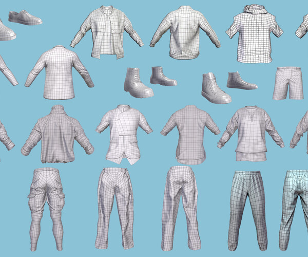 ArtStation - Clothes_pack | Game Assets