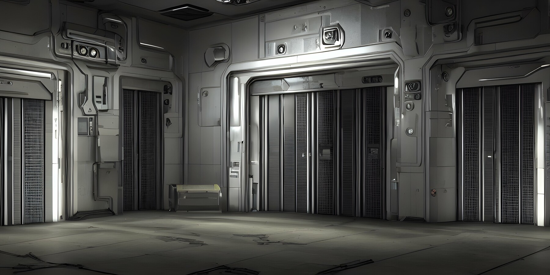 ArtStation - 500 + Scifi doors vol 01 - Miscellaneous textures for ...