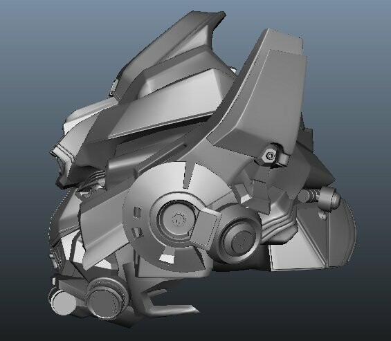 ArtStation - Ironhide Head Transformers | Resources