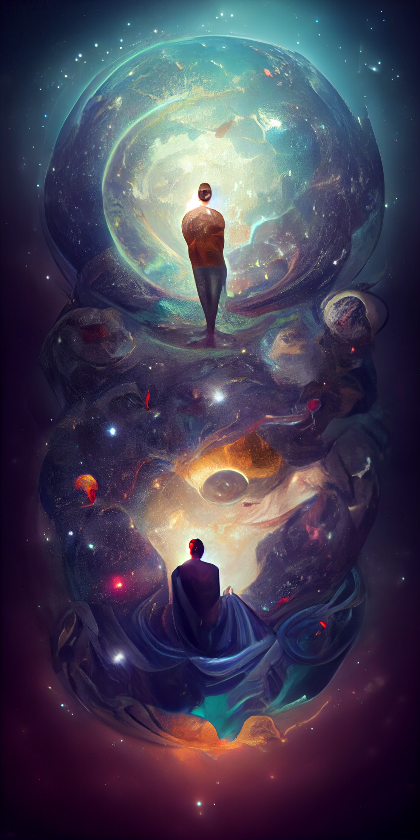 ArtStation - The Universe Personified #1 | Artworks