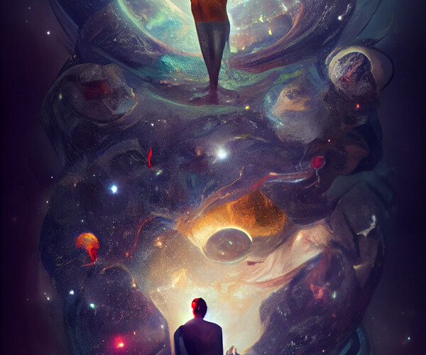 ArtStation - The Universe Personified #1 | Artworks