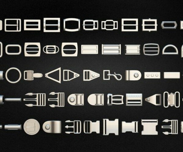 ArtStation - IMM Buckle Brushes and Bullet Brushes for ZBrush. Vol 1 ...