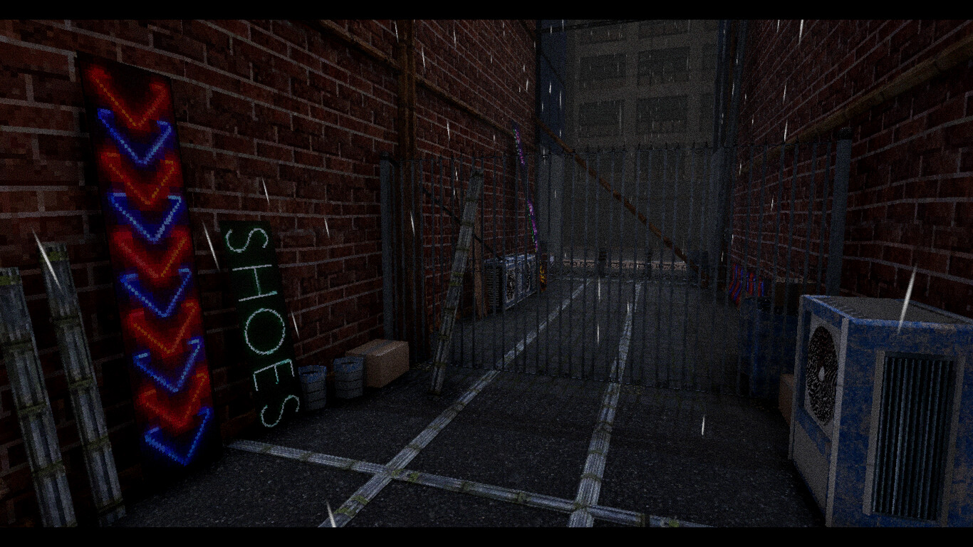 ArtStation - PlayStation 1 Style - Alleyway Pack | Game Assets