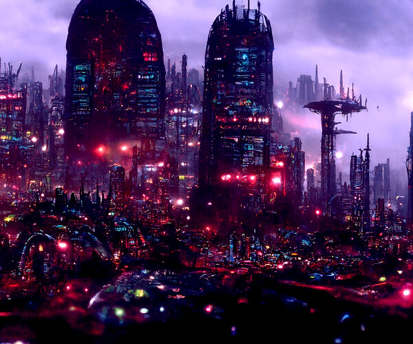 ArtStation - Alien City | Artworks