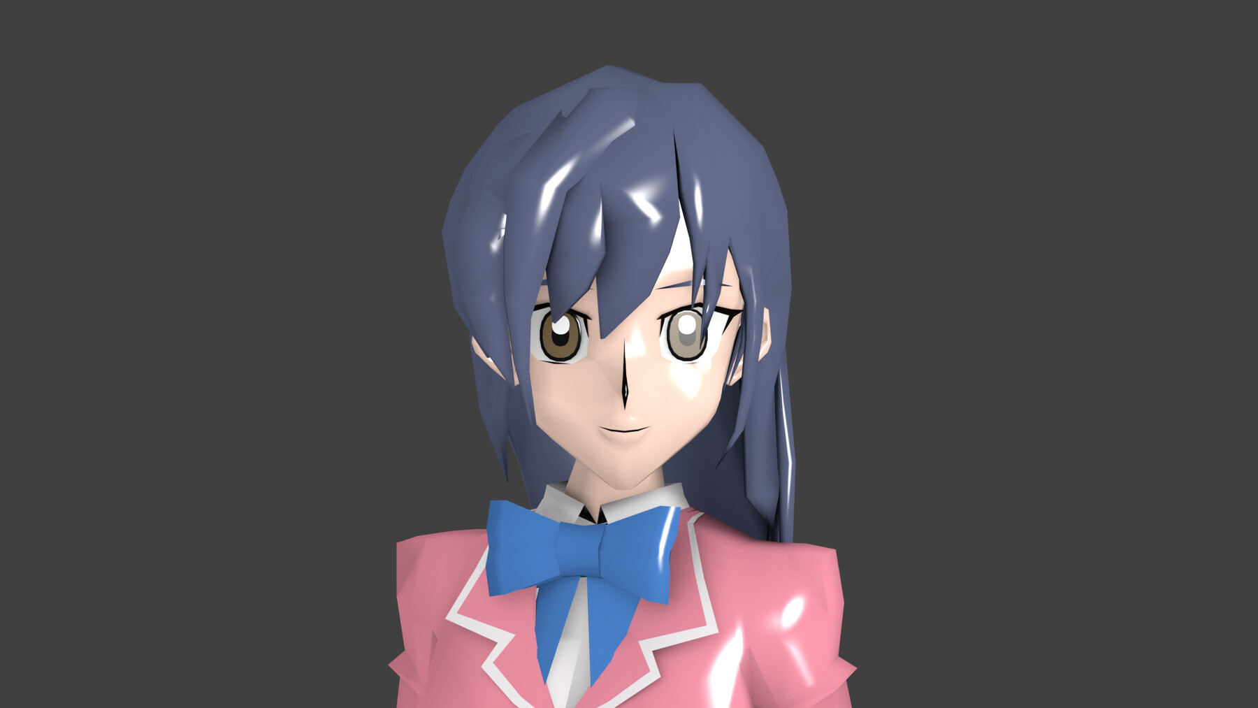 ArtStation - Jess yugioh anime Low-poly 3D model | Game Assets