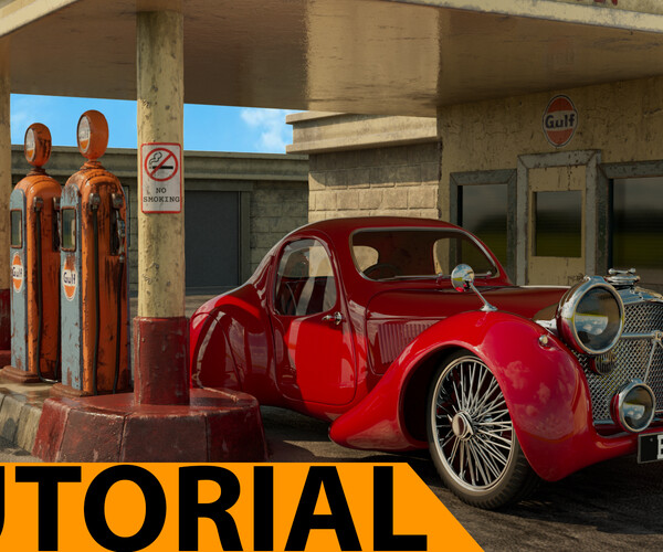 ArtStation - Texturing a Scene with Substance 3D Painter | Tutorials