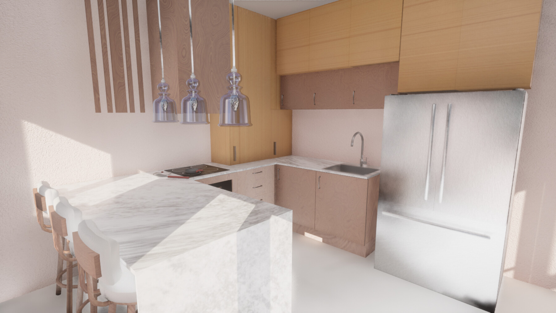 ArtStation - Small Kitchen 3D Model | Game Assets