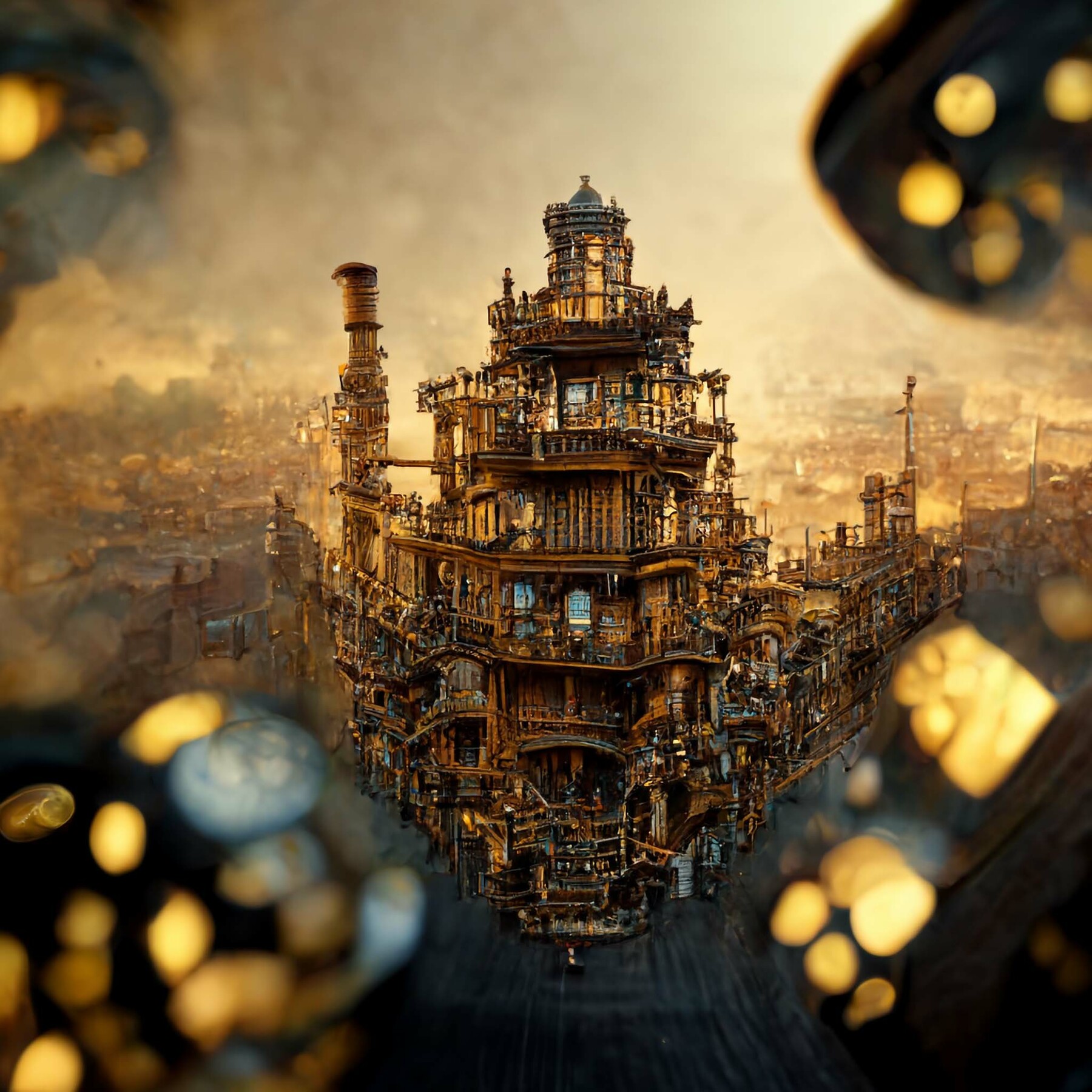 ArtStation - Steampunk City Concepts | Artworks