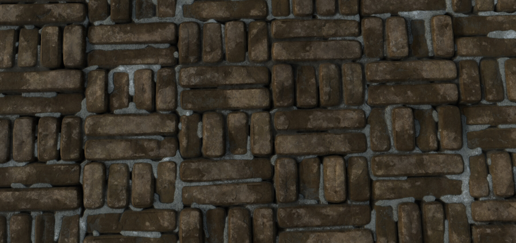 ArtStation - Ground Brick Material 1 | Game Assets