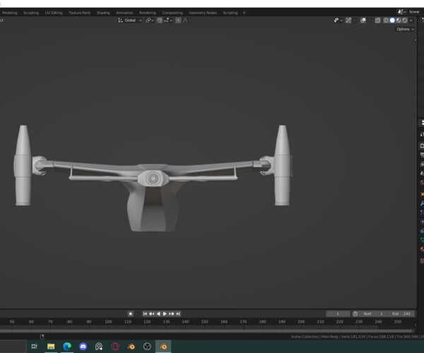 ArtStation - Scifi VTOL Aircraft | Game Assets