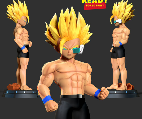 ArtStation - Teen Gohan with gym | Resources