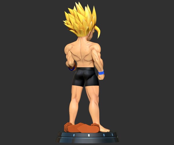 ArtStation - Teen Gohan with gym | Resources