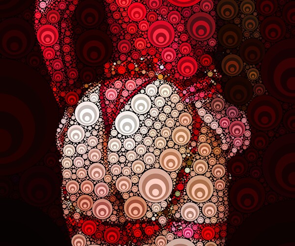 ArtStation - Abstract Geometric Girl #64 | Artworks