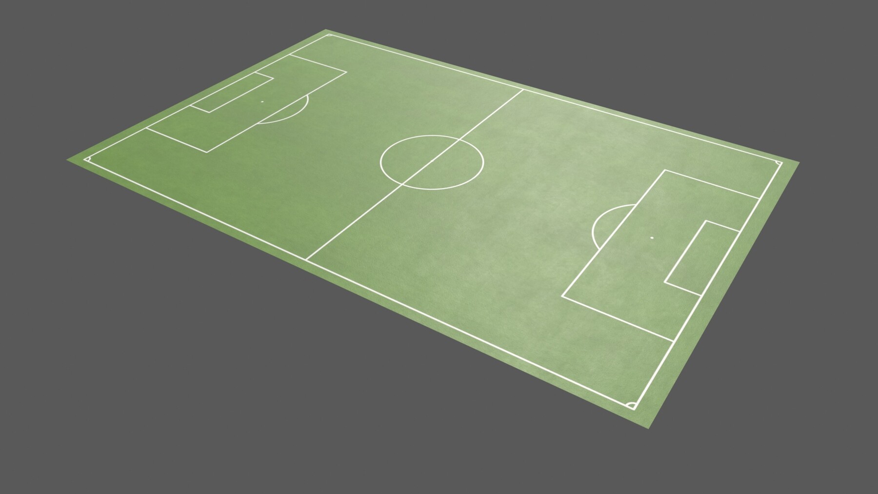 ArtStation - PBR Soccer and Football Pitch | Game Assets