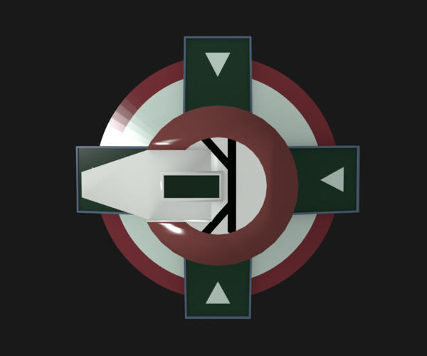 ArtStation - Duel Disk 1 prototype yugioh anime Low-poly 3D model ...