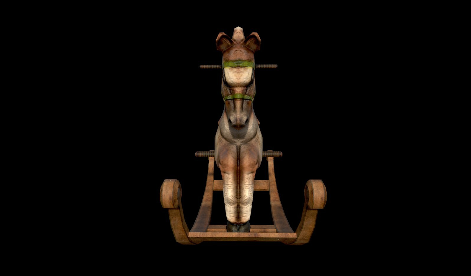 ArtStation - Rocking Horse - PBR - Textured | Game Assets